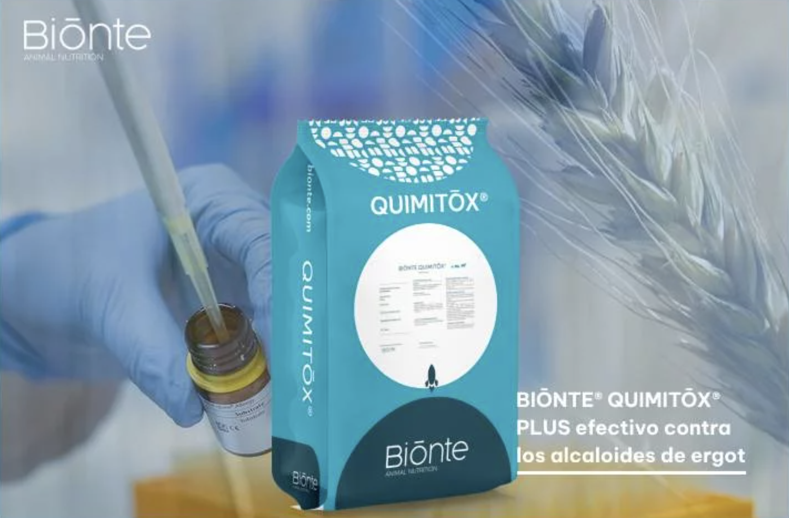 BIŌNTE® QUIMITŌX® PLUS, shows its efficacy also against ergot alkaloids ...